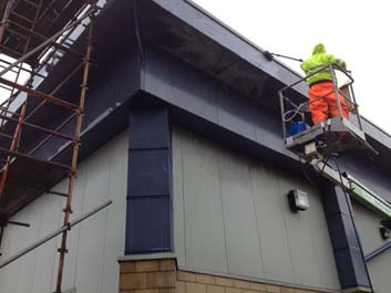Cladding cleaning Manchester